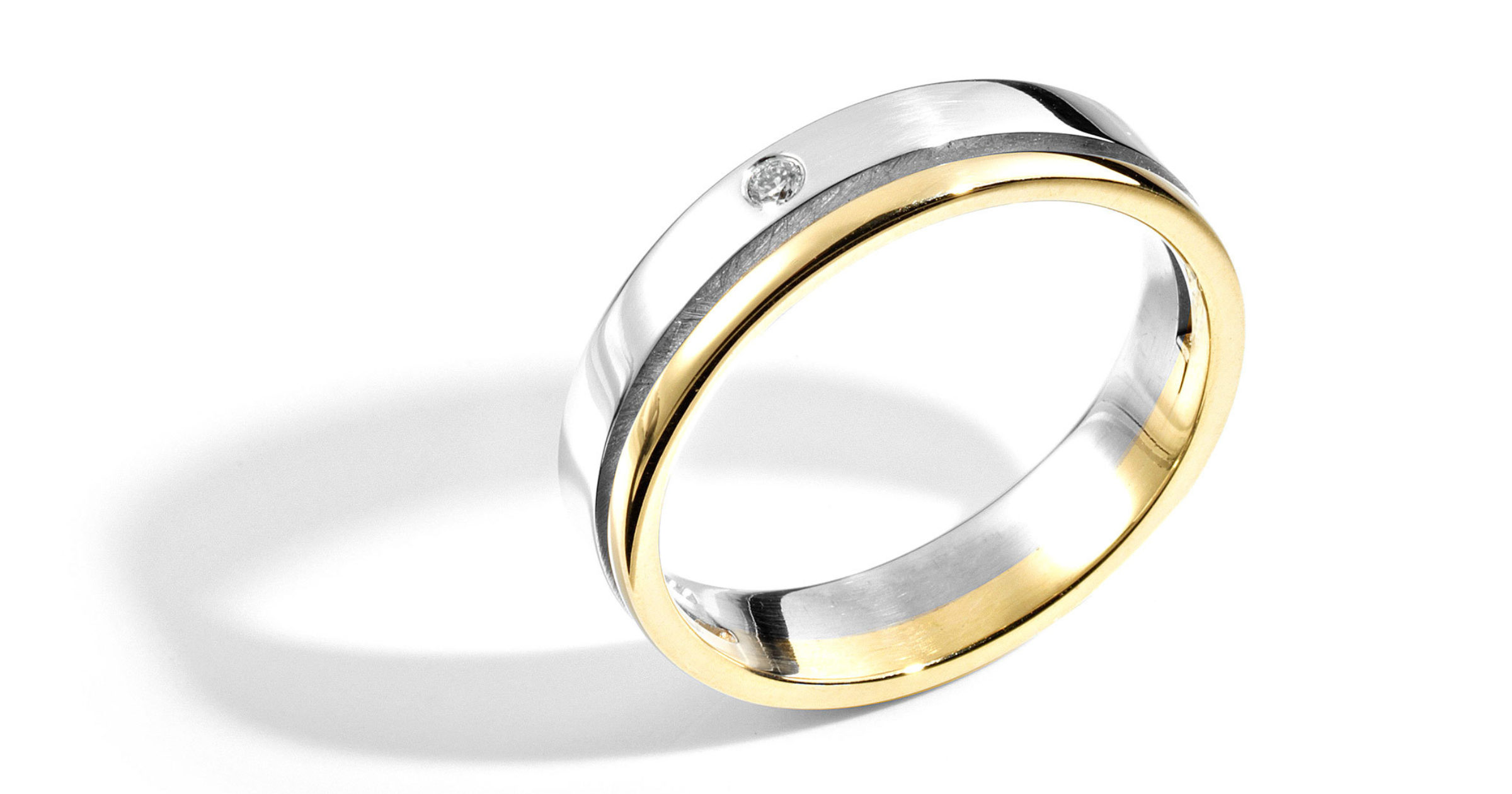 Diamond Split Ring | Shona Jewellery, Glasgow engagement ring designer