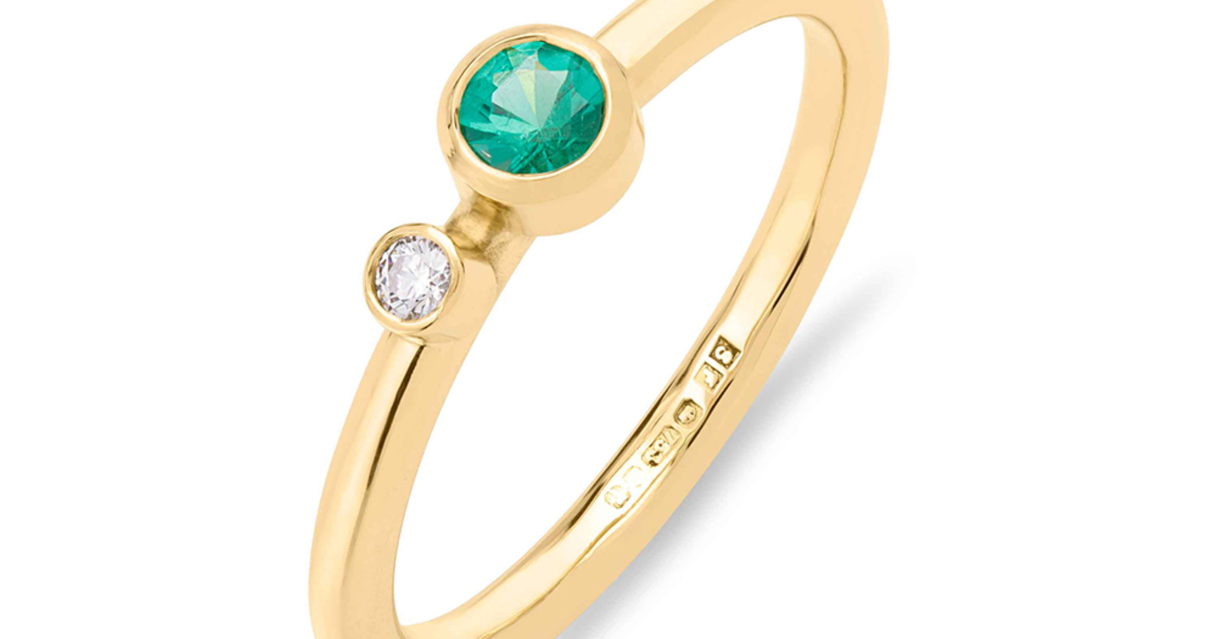 Gold Duo Ring | Shona Jewellery, Glasgow engagement ring designer